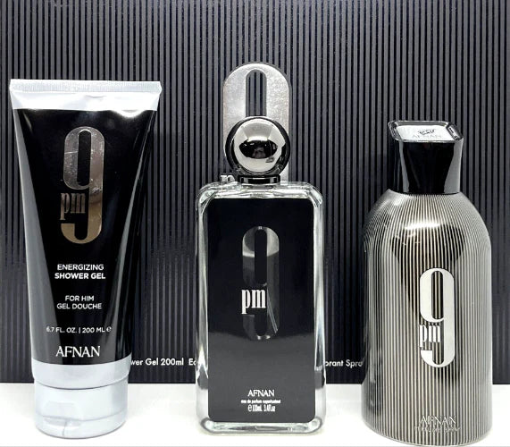 Afnan 9PM 100ml edp 3pc set – Scents the Perfume Specialists